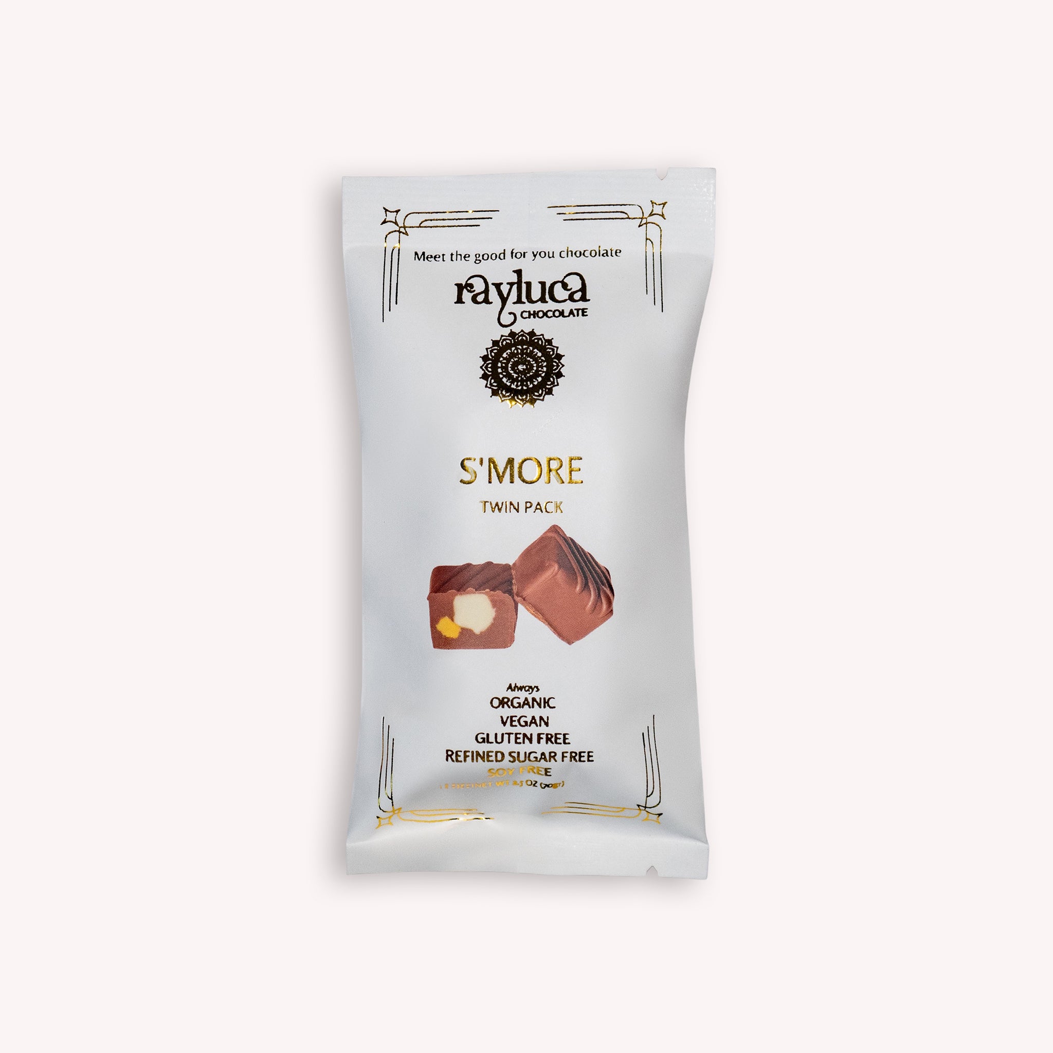 S'MORE Vegan Chocolates – Rayluca Chocolate