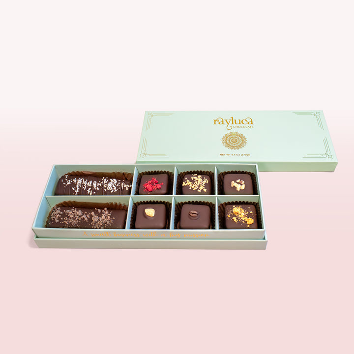 Gourmet Vegan Chocolate | Last Minute Gifts | Rayluca Chocolate