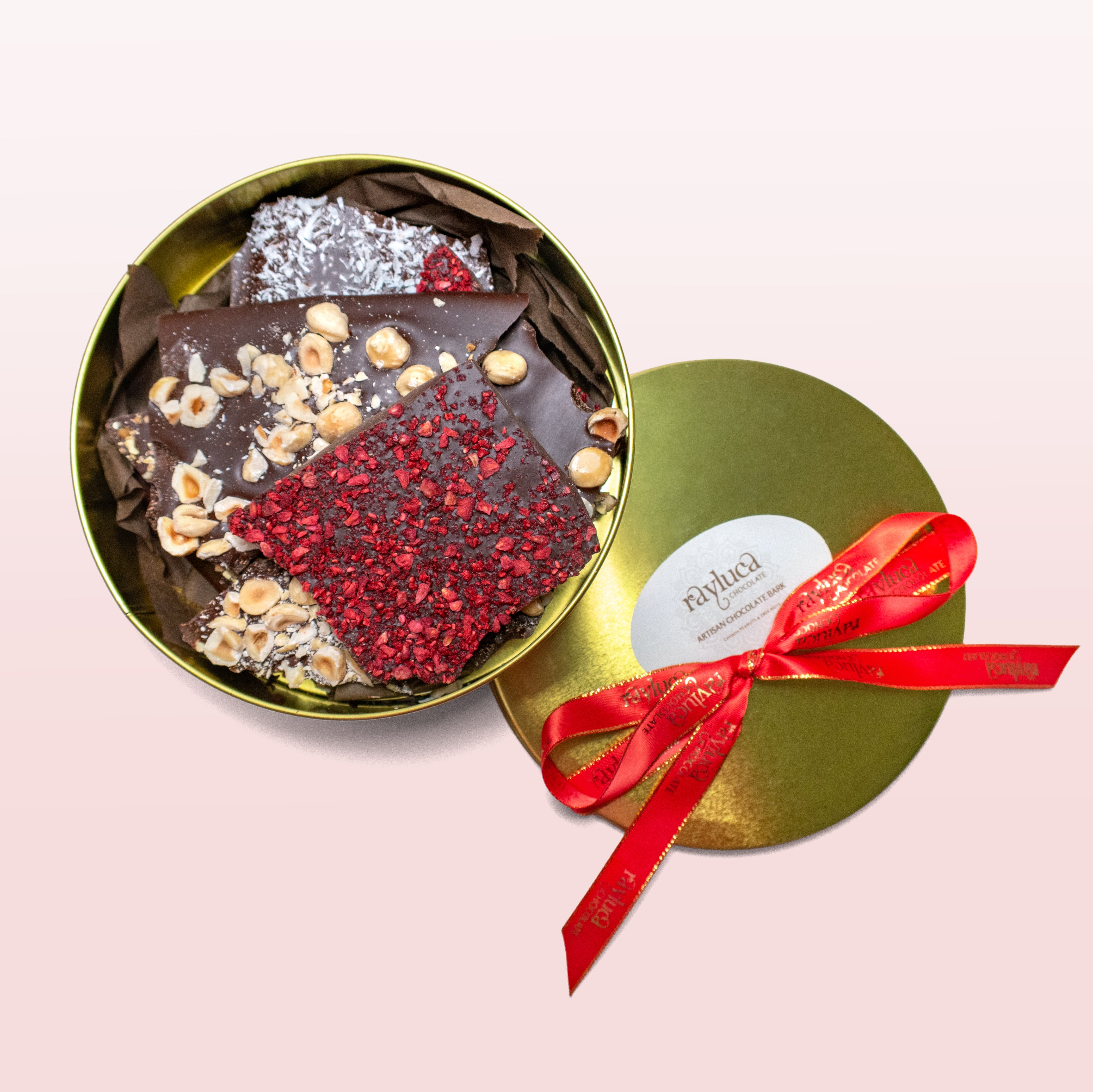 VEGAN CHOCOLATE BARK – Rayluca Chocolate