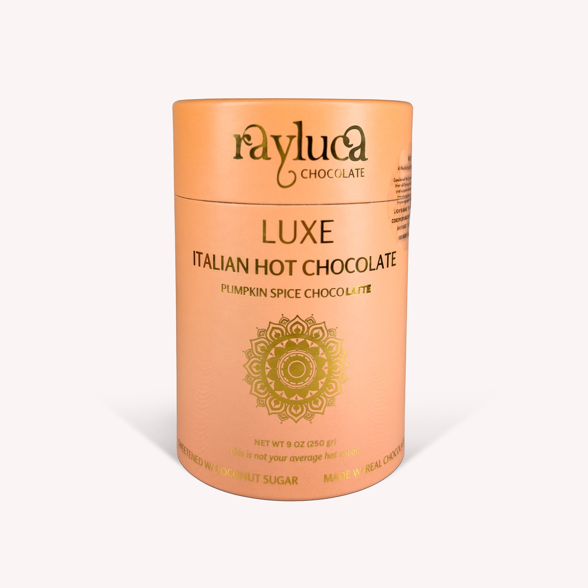 ITALIAN HOT CHOCOLATE w/ PUMPKIN SPICE – Rayluca Chocolate