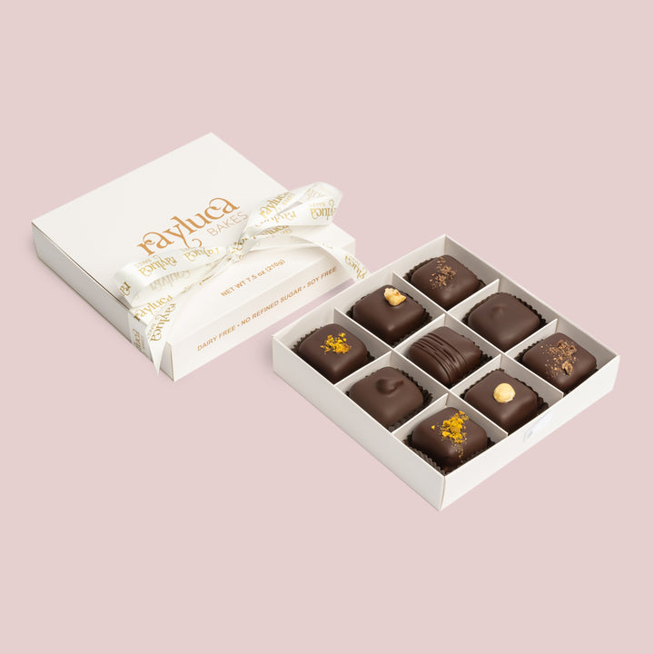 Gourmet Vegan Chocolate | Last Minute Gifts | Rayluca Chocolate