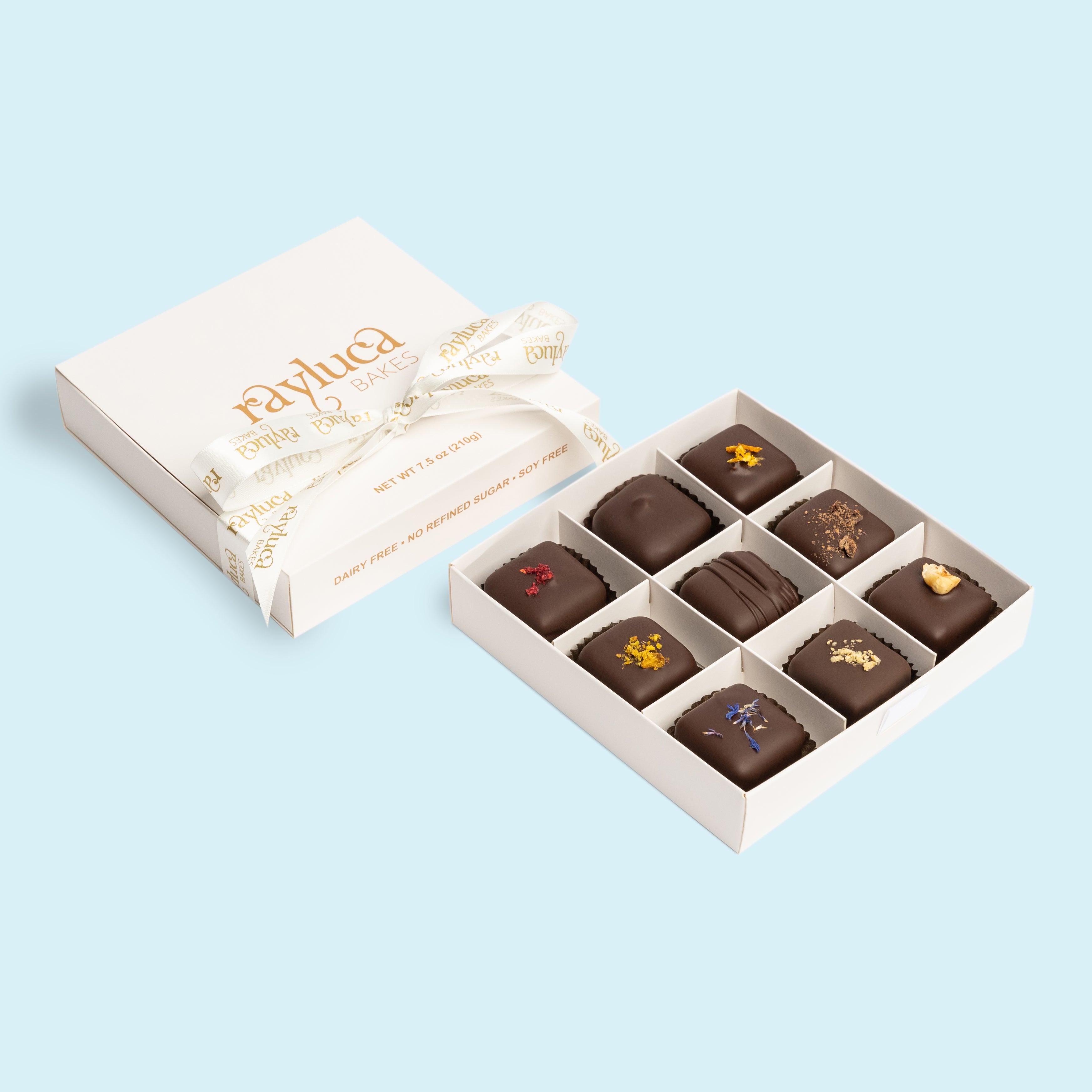 CHOCOLATE SAMPLER – Rayluca Chocolate