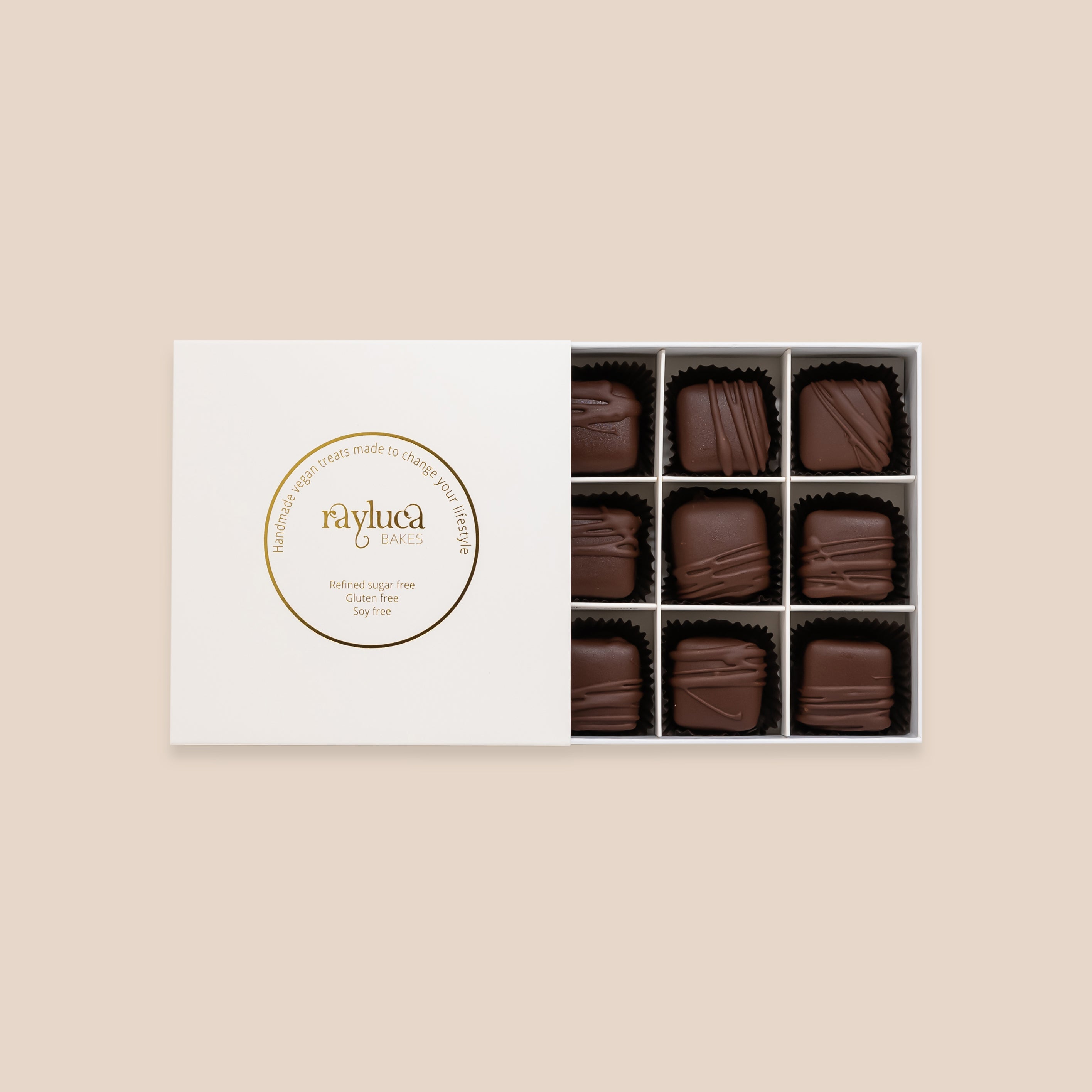 S'MORE Vegan Chocolates – Rayluca Chocolate